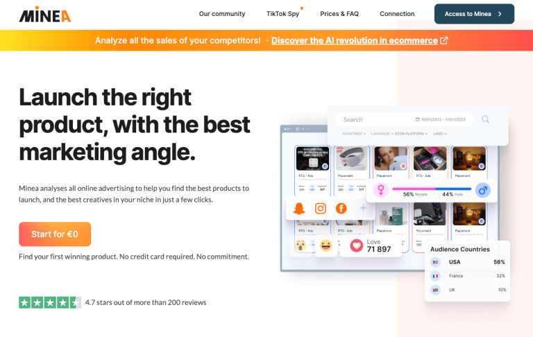 [2025] Minea Review: Is This All-In-One Dropshipping Tool Worth It?